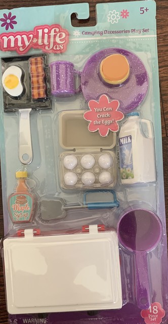 My Life as Camping Accessories 18 Piece Play Set Also for 18” American ...