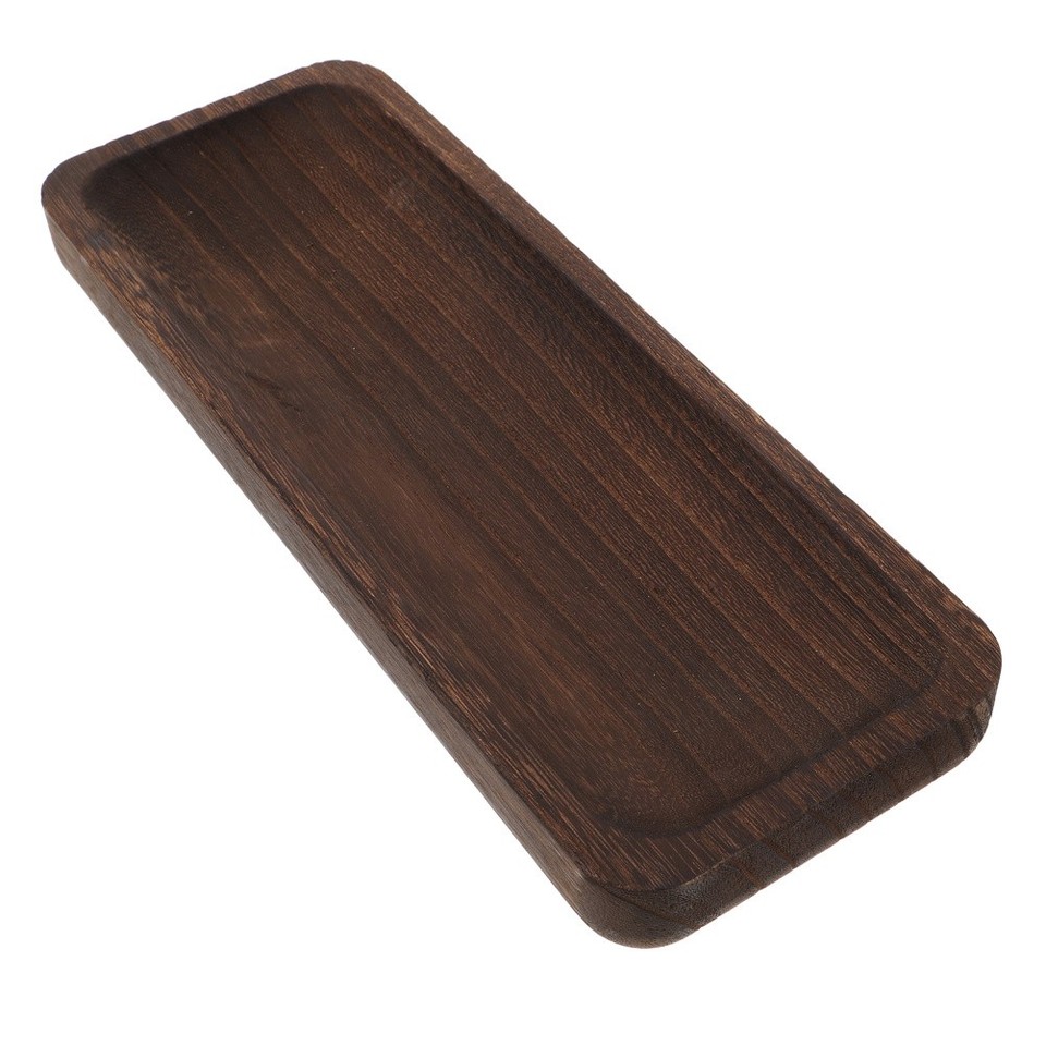 Rustic Wood Decorative Tray - 12.5x4.64'' Table Centerpiece Dining Room ...