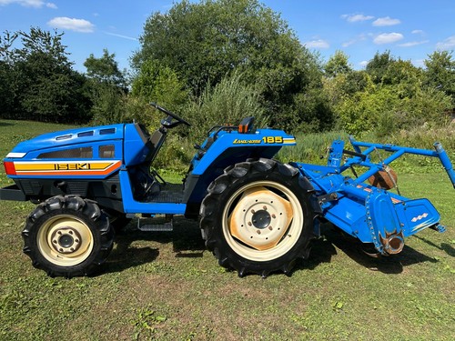 ISEKI TU185 4WD Compact Tractor & 1.4 Meter Rotavator ** VERY NICE ...