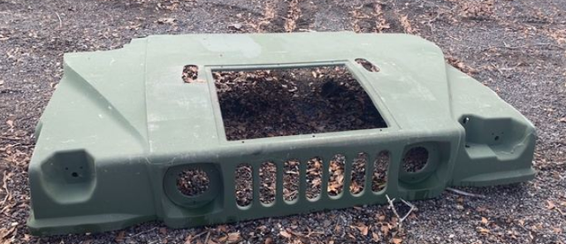 HMMWV M998 Camo Hood Engine Compartment 2510014732309 12338940-1 ...