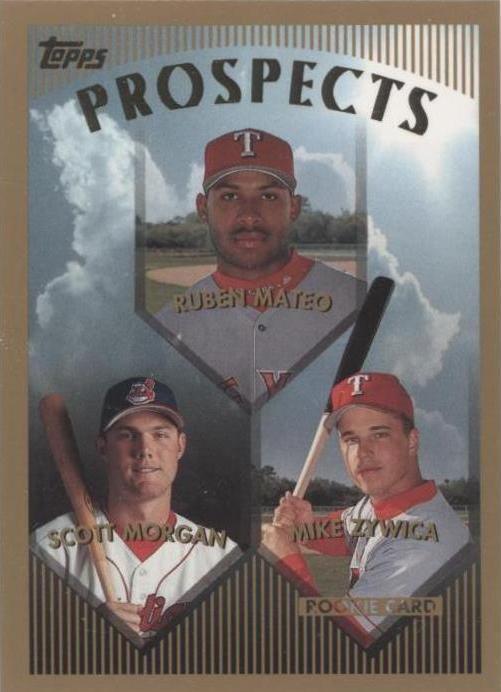 1999 Topps - Prospects Ruben Mateo, Scott Morgan, Mike Zywica #430 (RC ...