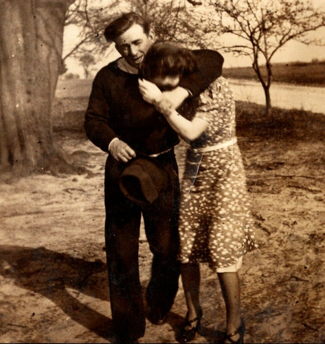 Woman in Headlock Vintage Photo Husband Wife Playful 1930 | eBay