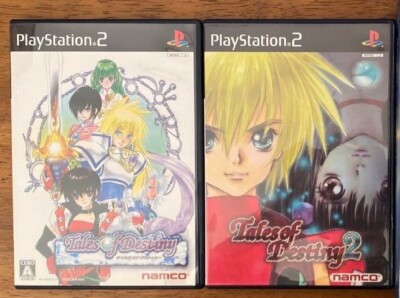 PS2 Tales of Destiny 1 & 2 game set Japan | eBay