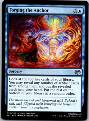 Magic the Gathering Forging the Anchor The Brothers' War MTG Free ...