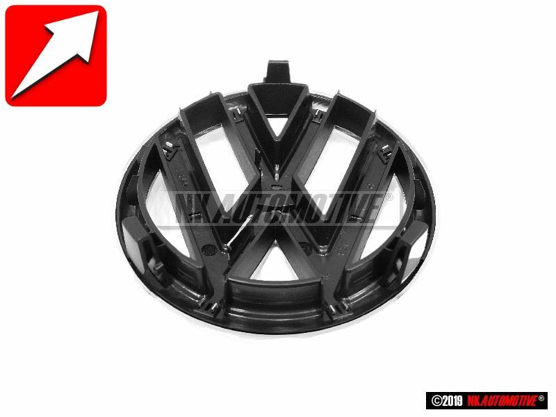 Original VW Front Bonnet Hood Badge Emblem Chrome - 5K0853601F ULM | eBay
