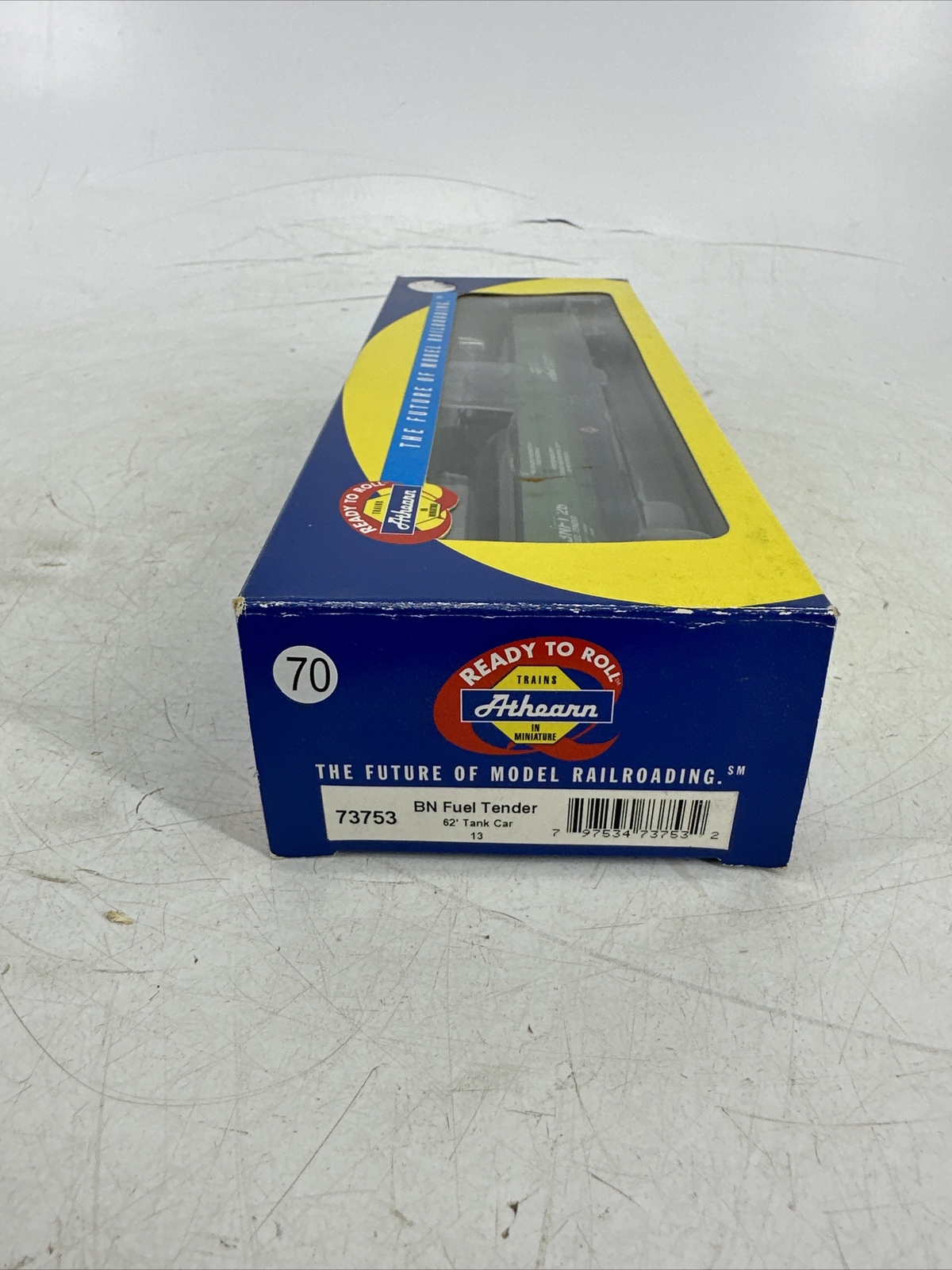 RARE Athearn 73753 BN Fuel Tender 62' Tank Car Burlington Northern BNFT ...