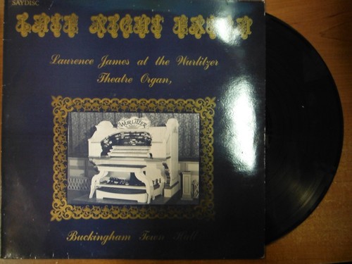 33 RPM Vinyl Laurence James Late Night Extra Saydisc Records Stereo ...