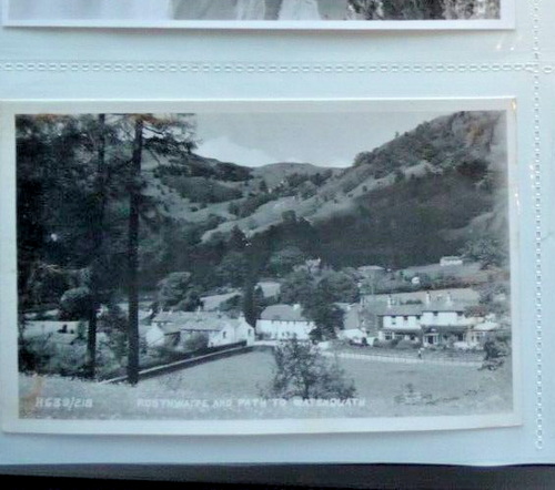 Postcard Sankey RP Rosthwaite and Path to Watendlath Keswick Barrow in ...