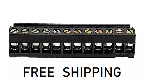 (1x) 12 Pole - 15A - 300V - 12-22 AWG - Pluggable Terminal Block - 5mm ...