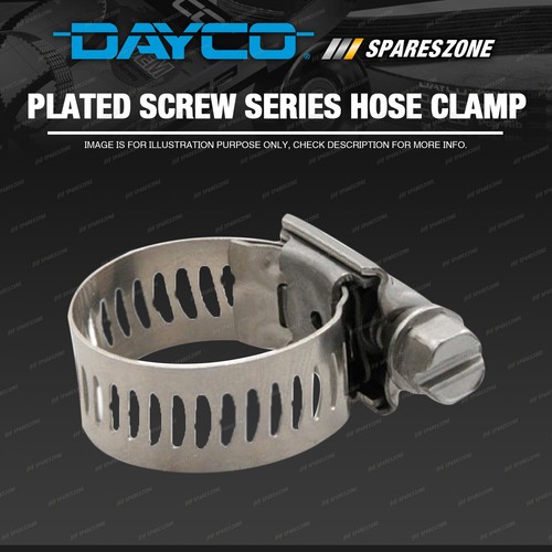 Dayco Plated Screw Series Hose Clamp Inside Diameter 78-102mm x 12.7mm ...