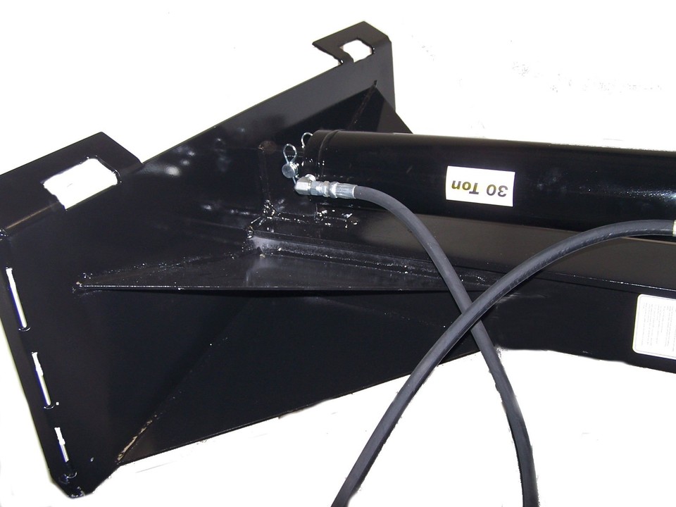 Inverted Mounted Skid Steer Bobcat Case Log Splitter 30 tons with 30 ...