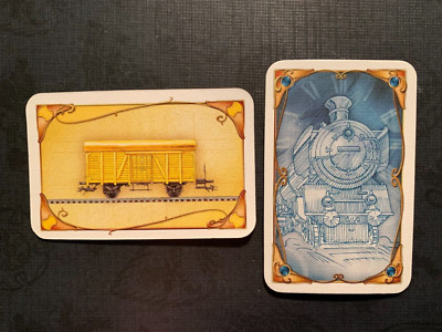 Ticket To Ride YELLOW REEFER TRAIN CARD Game Replacement Piece DAYS OF ...