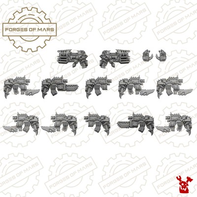 Chaos Gladiators - Gorelords - Pistols (x10+2) | eBay