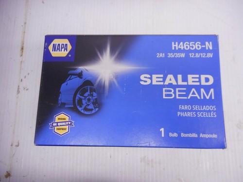 Halogen Headlight Bulb H4656 Headlamp NAPA H4656-N Rectangular Sealed ...