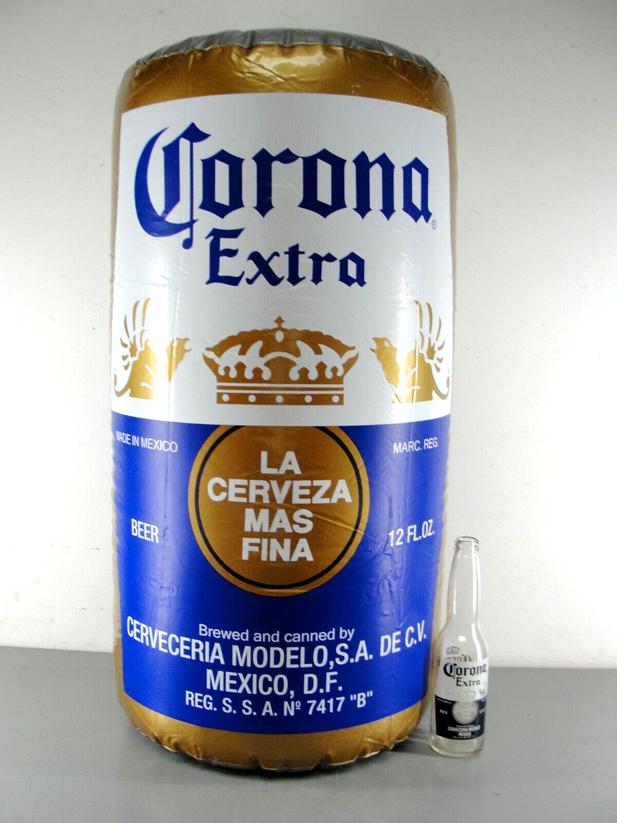 Corona Beer Can CORONA EXTRA HANGING BLOW UP INFLATABLE BEER CAN BAR