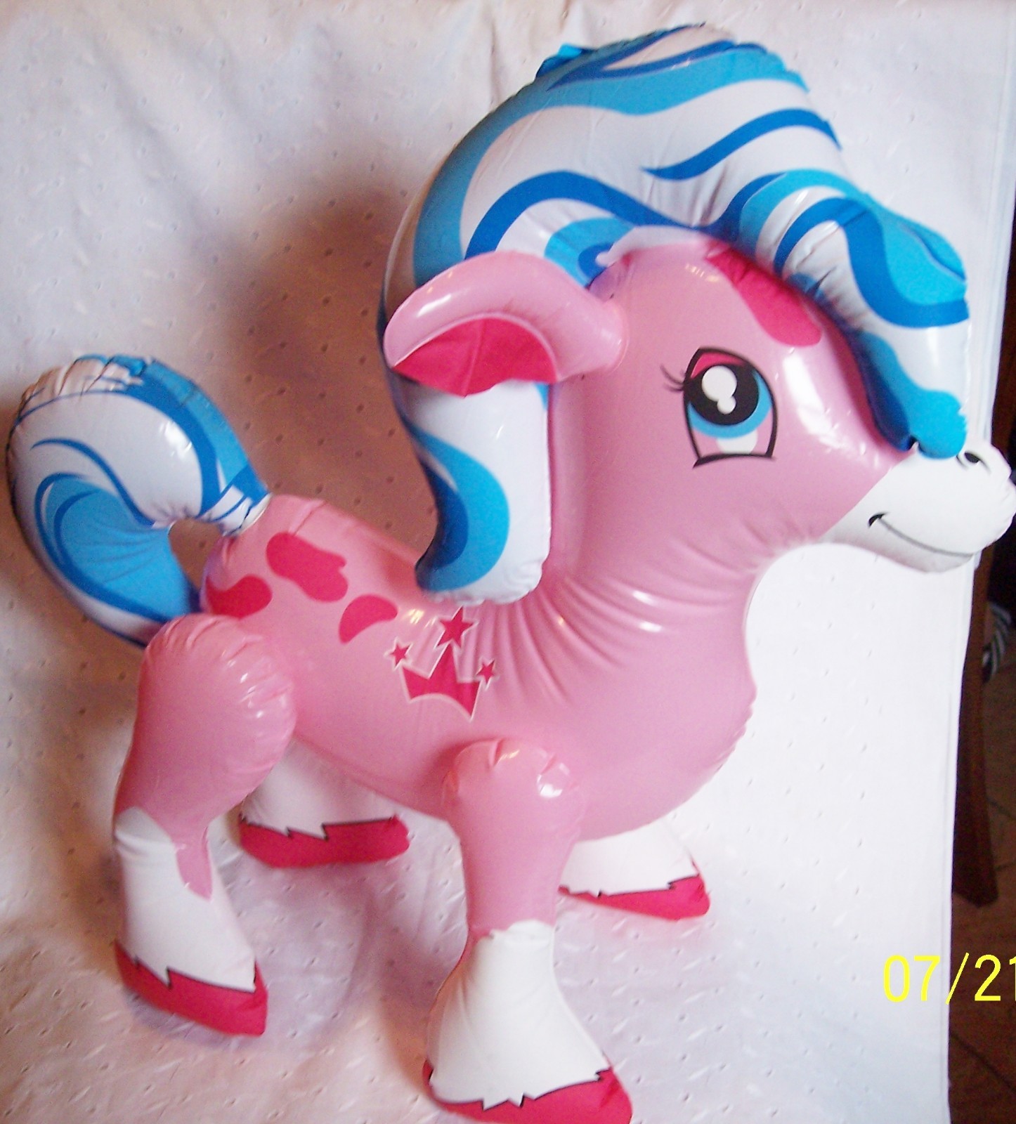 LITTLE PONY INFLATABLE FLEXIBLE TOY - FUN - PARTY - DECORATIONS | eBay