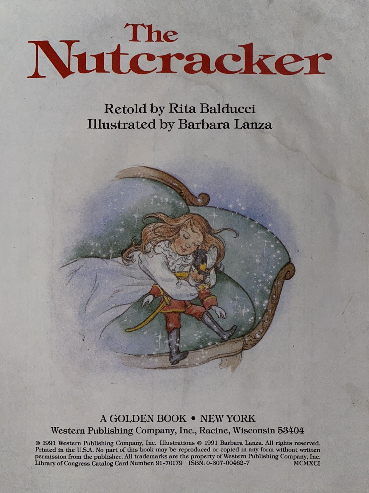 Vintage 1991 The Nutcracker A Little Golden Book | eBay
