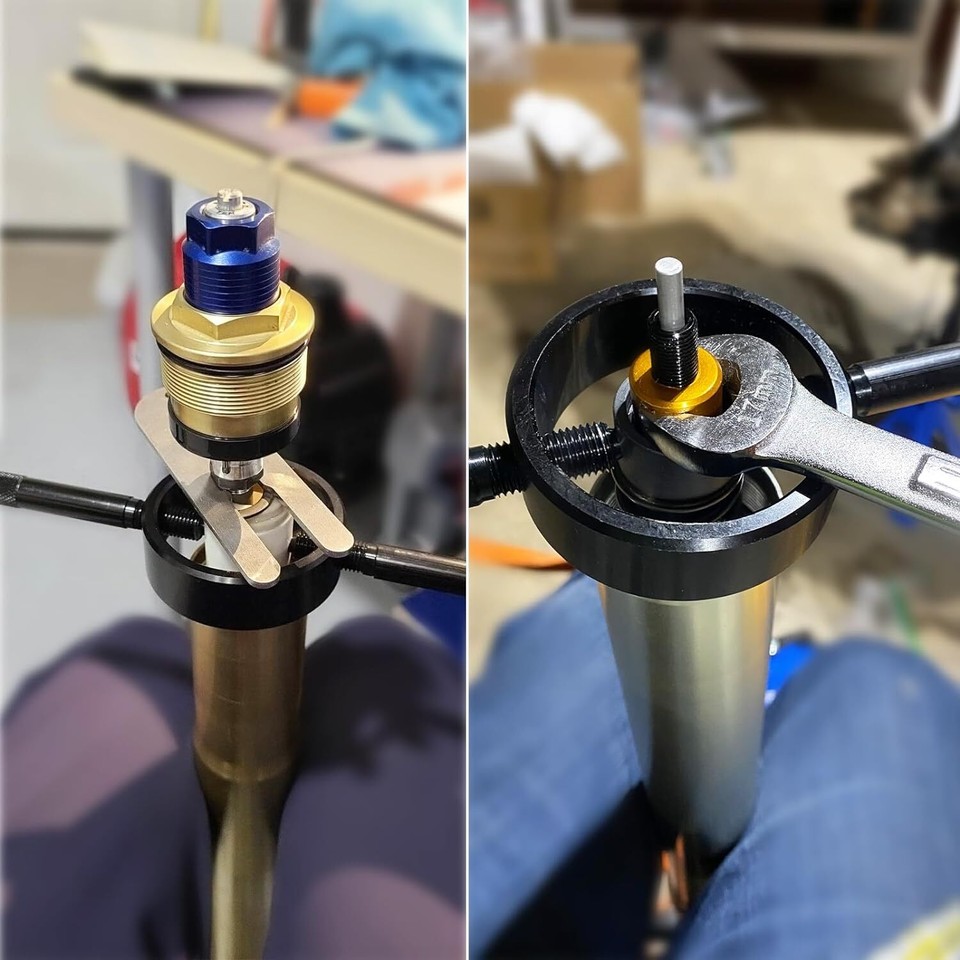 Motorcycle Fork Spring Compressor Tool Kit Fit For Streetbike ...