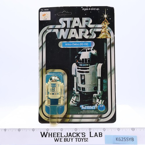 R2-D2 12 Back-C Star Wars 1977 Kenner Vintage Action Figure NEW SEALED ...