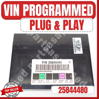 📮 VIN PROGRAMMED PLUG & PLAY BCM BCU BODY CONTROL MODULE GM 2007-2013 ...