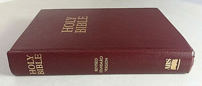 AMERICAN BIBLE SOCIETY ABS HOLY BIBLE REVISED STANDARD VERSION 1980 | eBay