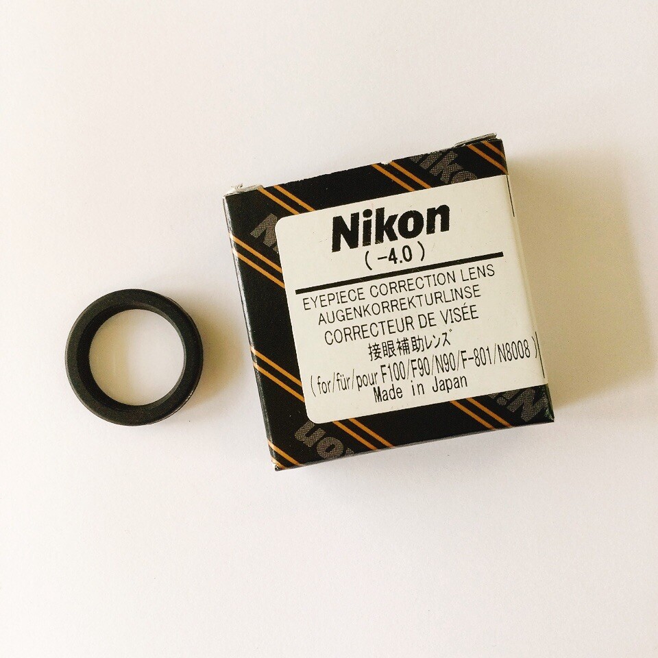 Nikon -4.0 Eyepiece Correction Lens for F100,F90,N90,F-801,N8008 ...