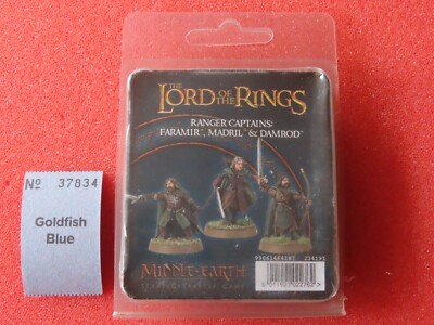Games Workshop Lord of the Rings Ranger Captains Faramir Madril Damrod ...