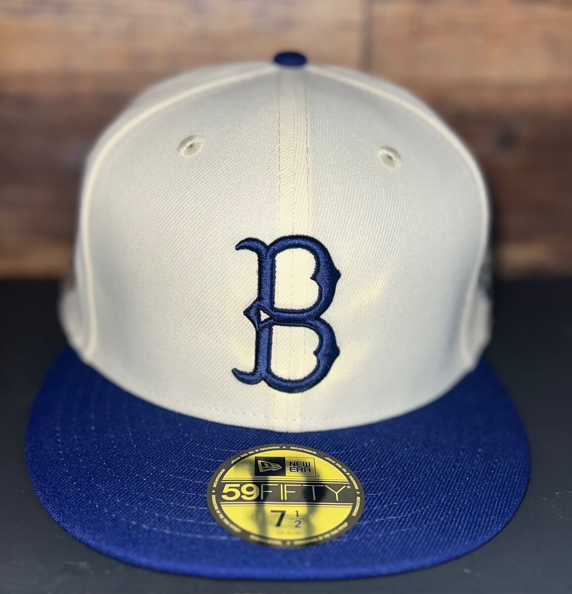 New Era Brooklyn Dodgers Sombrero 1959 ASG Patch Fitted Hat New Era Brooklyn Dodgers Sombrero 1959 ASG Patch Fitted Hat