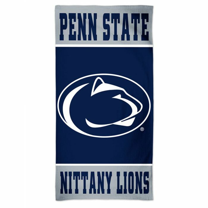 PENN STATE NITTANY LIONS SPECTRA BEACH TOWEL 30"X60" COTTON PLUSH NCAA ...