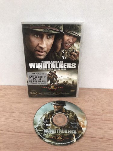 2002 Windtalkers DVD Video Movie Nicolas Cage, Adam Beach & Peter ...