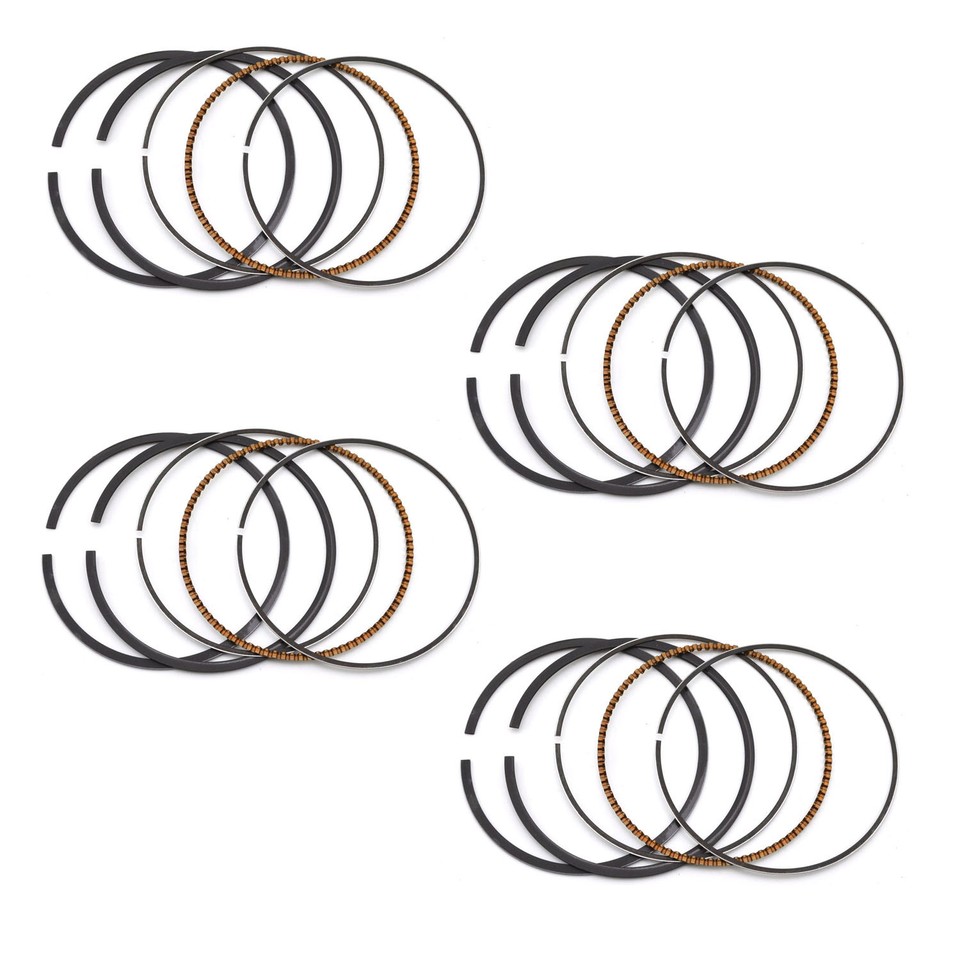 4X Piston Rings Kit STD Bore 74mm For Yamaha R1 YZF-R1 1998-2003 4XV ...