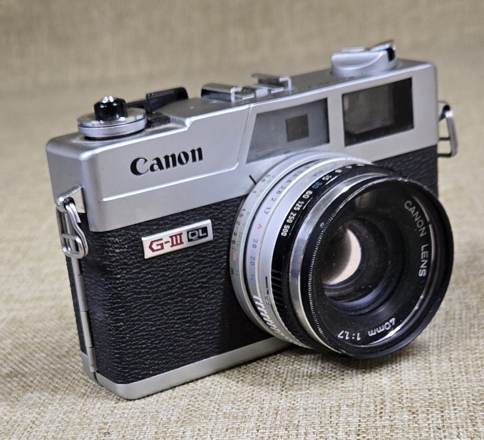Canon CANONET QL17 GIII G3 QL 40mm - UNTESTED - AS-IS | eBay