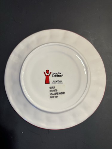 Save The Children~ Hand Painted Plates By Centrum Set Of 4, 8 Inch ...