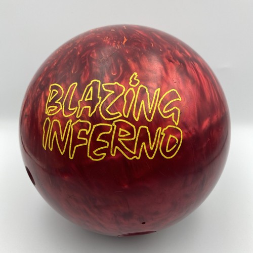 Brunswick Bowling Ball Red Blazing Inferno Activator Coverstock 14 LBS ...