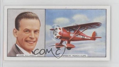 1936 Carreras Famous Airmen & Airwomen Tobacco John Polando #37 10bt | eBay