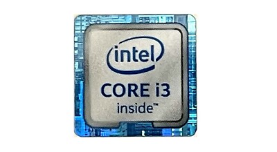 1 PCS Sticker for CORE i3 inside Skylake Logo 18mm x 18mm 6th GEN ...