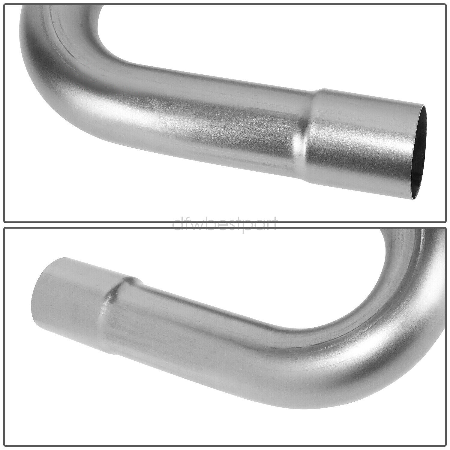 2" Inch Custom Exhaust Tubing Mandrel Bend Pipe Straight & U-Bend Kit ...