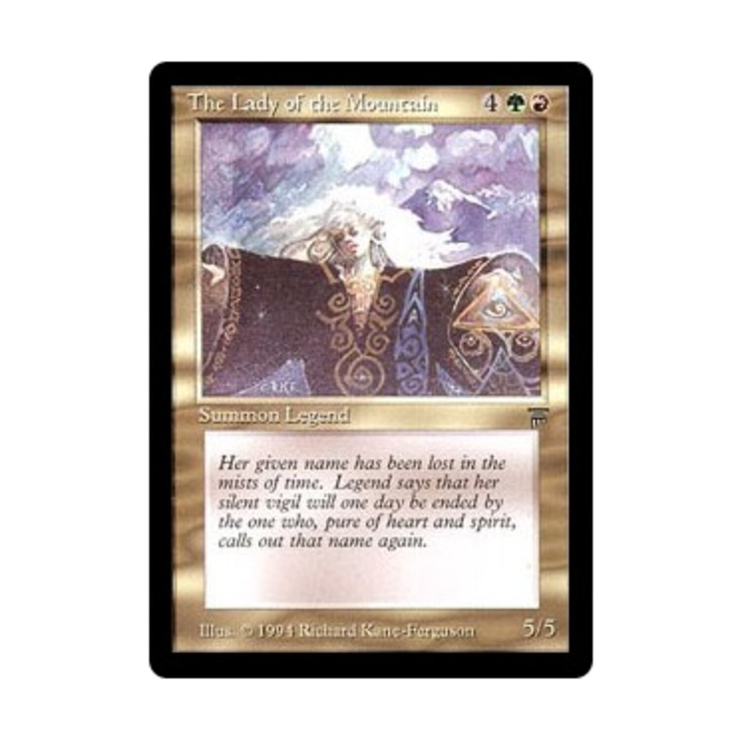 WOTC MtG Legends The Lady of the Mountain (U) EX | eBay