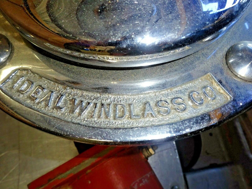 USED BIG Ideal l Windlass MODEL A SERIEL # FK63, Capstan | eBay