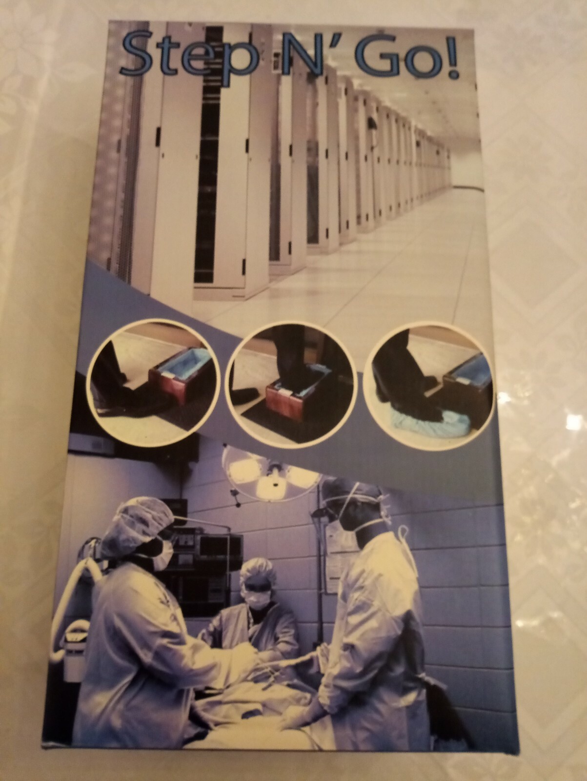 ORIGINAL Step N' Go Shoe,Boot Cover Dispenser Machine for Construction ...