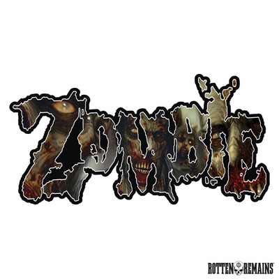 Zombie Sticker Decal Vinyl Zombies Walking Dead Undead Car Truck a1p | eBay