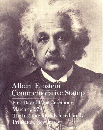 USPS 1st Day Ceremony Program #1774 C1 Albert Einstein Princeton 1979 | eBay