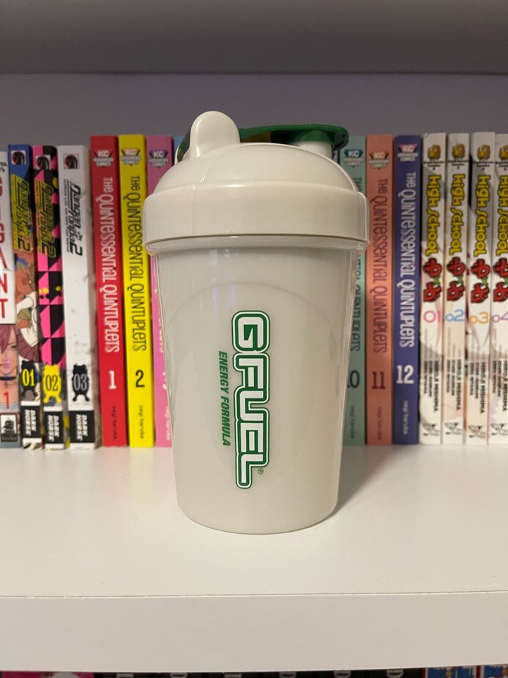 Collection of GFuel Shaker Cups / Collector Boxes / Stickers (See ...