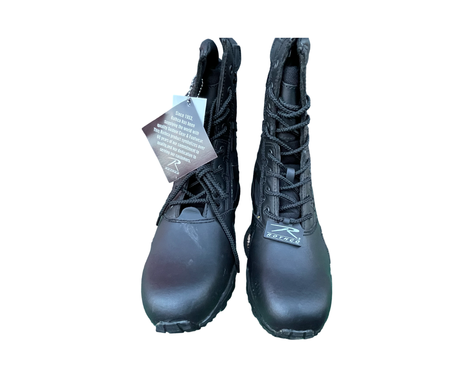 Rothco 5358 Black Forced Entry Deployment Boots - Size US 11R - Brand ...