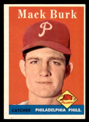 1958 Topps Baseball #278 Mack Burk EX *g1 | eBay