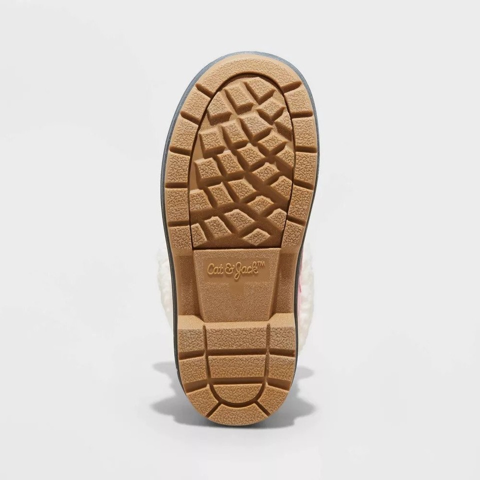 Cat and Jack "Kit" Youth Kids' Lace-Up Waterproof Winter Boots | eBay