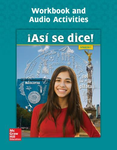 Spanish Ser.: Asi Se Dice! Level 1, Workbook and Audio Activities by ...