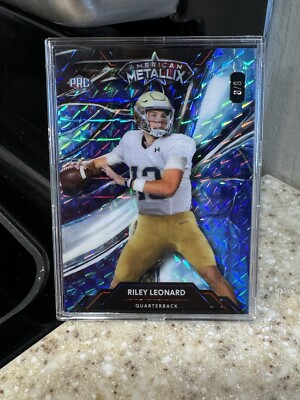 Riley Leonard Rookie Card #8/8 - Notre Dame Football | eBay