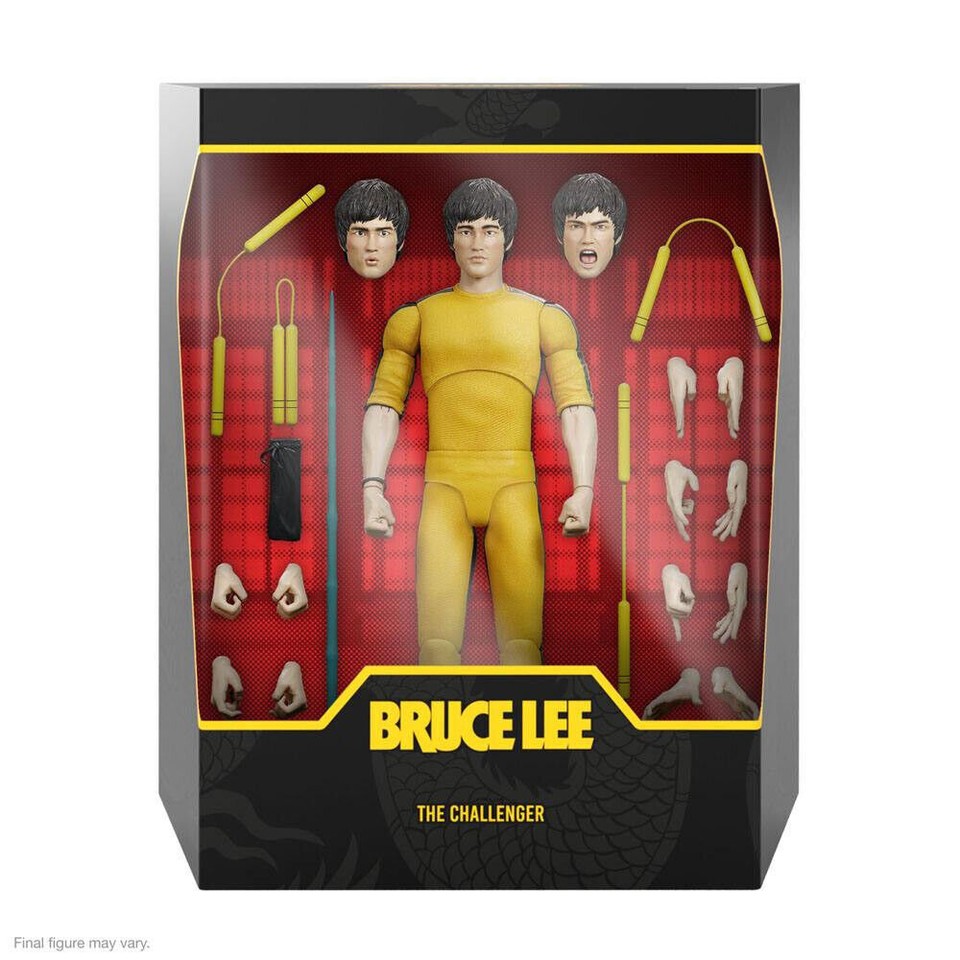 Bruce Lee Ultimates Bruce Il Challenger Action Figure 18 CM Super7 Obk ...