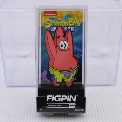 #21 JQ FiGPiN Locked Nickelodeon Spongebob Squarepants Patrick Star 466 ...